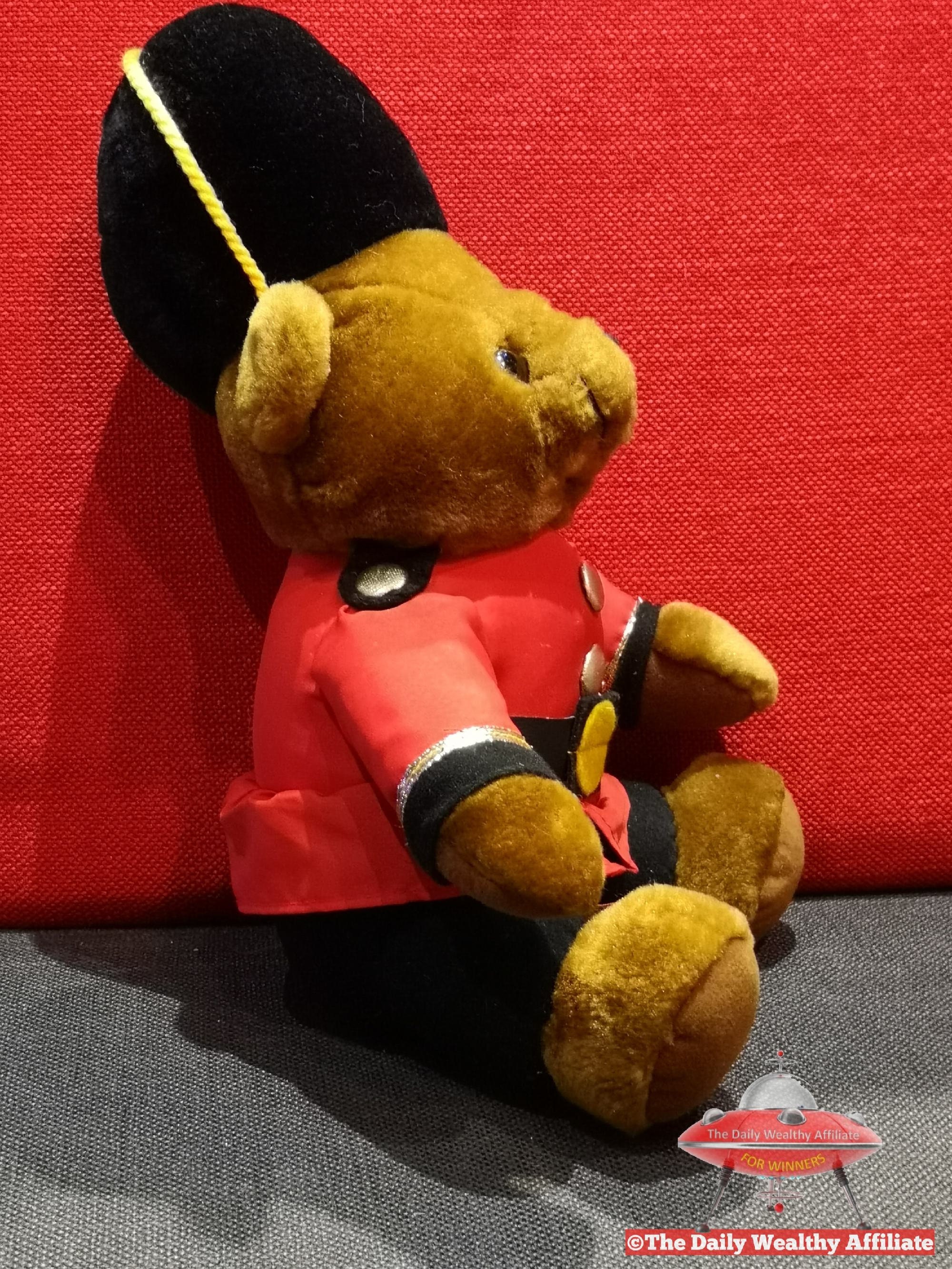 Huggables Royal Guard Teddy Bear Vintage | Etsy