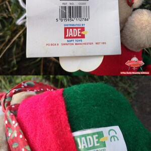 Swinton Teddy Bear Jade Soft Toys Winter Christmas Handmade - Etsy UK