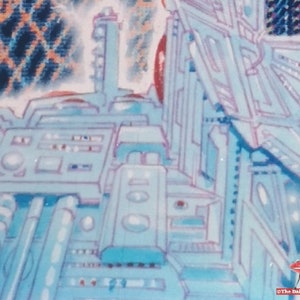 Rick Veitch Cyber Space Scifi Promotional Computer Game Flyer Photo ...