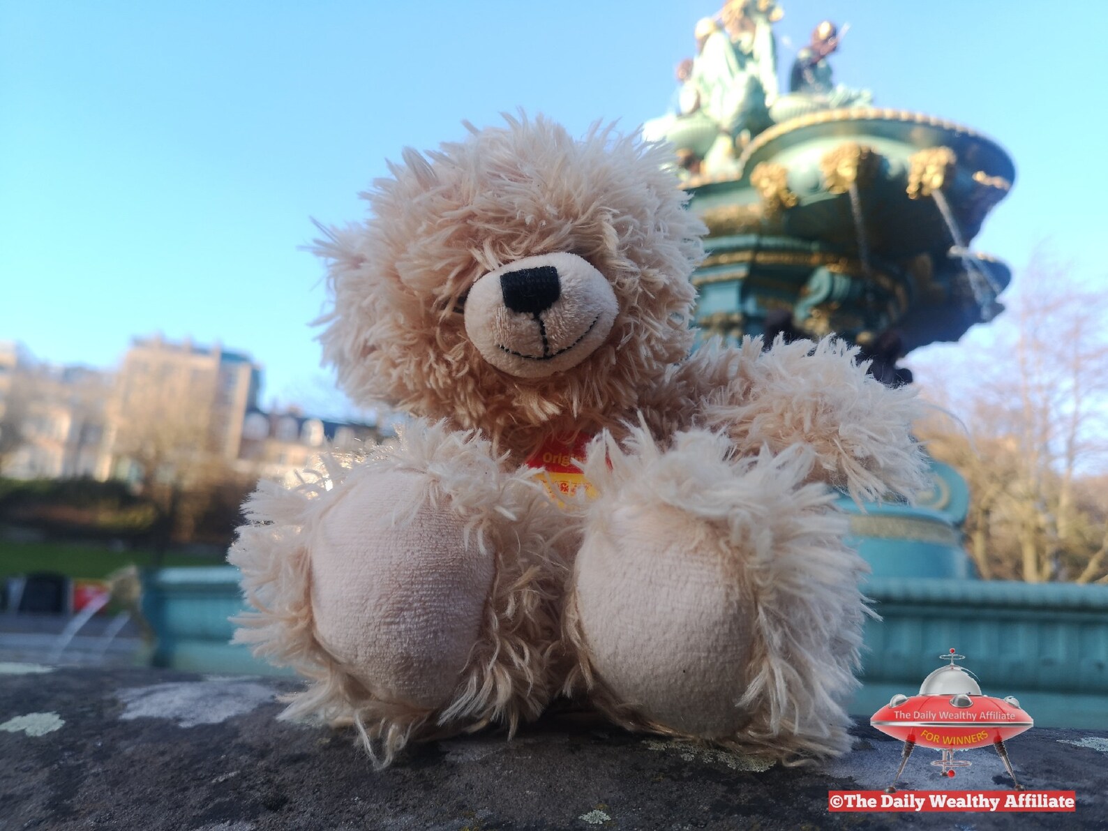 Steiff Fluffy Teddy Bear for Friendship and Love Adorable - Etsy UK