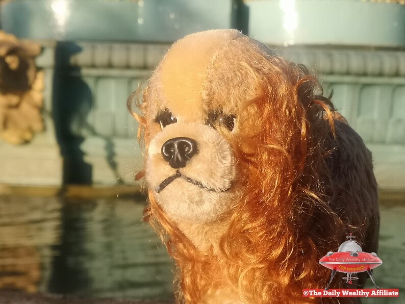 SCHUCO Bigo Bello Spaniel Dog Plush Hard Stuffed Animal Made - Etsy UK