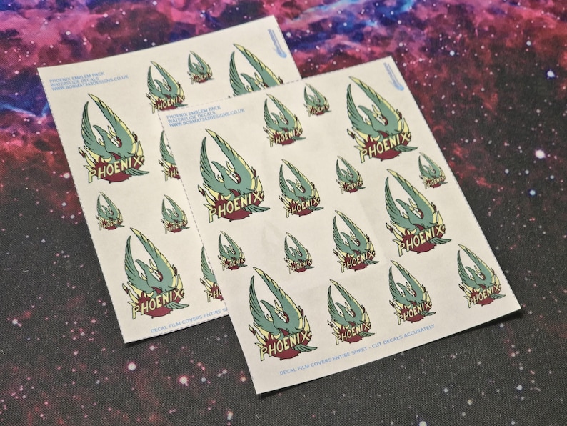 Waterslide Decals - Emblem Packs: Starfleet, Klingon, Mirror Universe ...