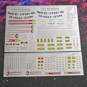 Playmates Star Trek Enterprise D - Etsy