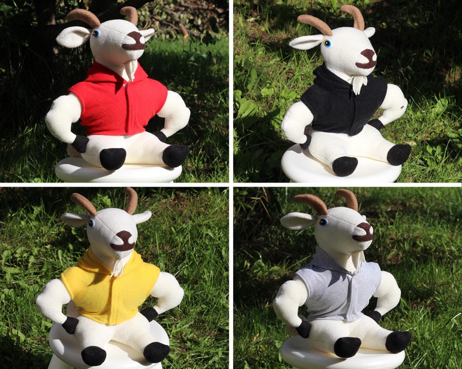 Goat sewing pattern stuffed animal pattern. PDF instant | Etsy