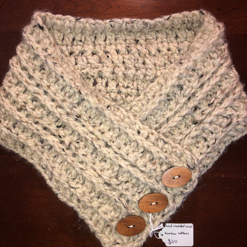 Button Neck Warmer - Etsy