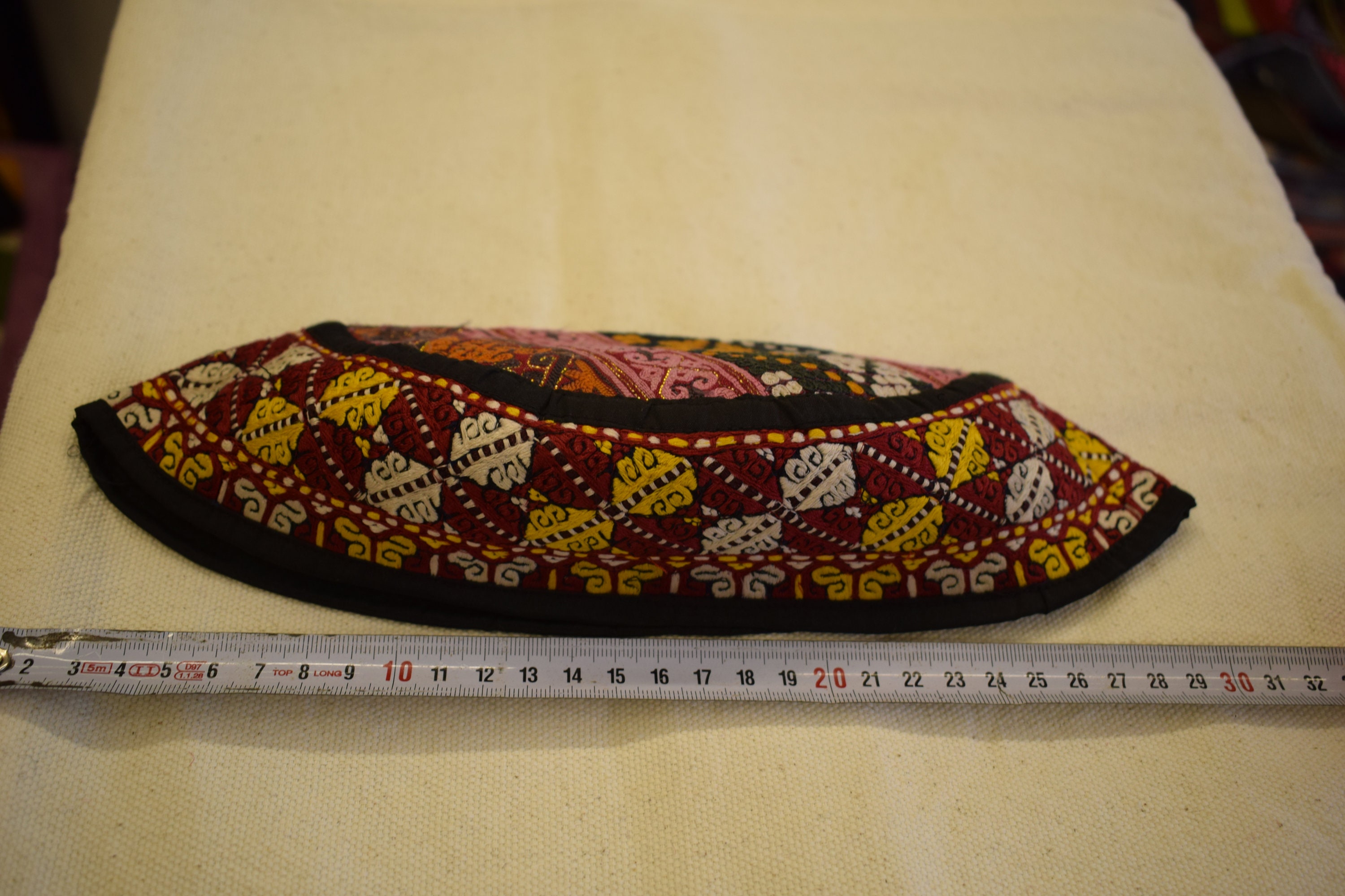 Vintage hat Ethnic hat Sun hat Prayer hat Handwoven hat Uzbek | Etsy