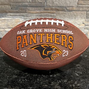 Custom Embroidered Footballs - Etsy