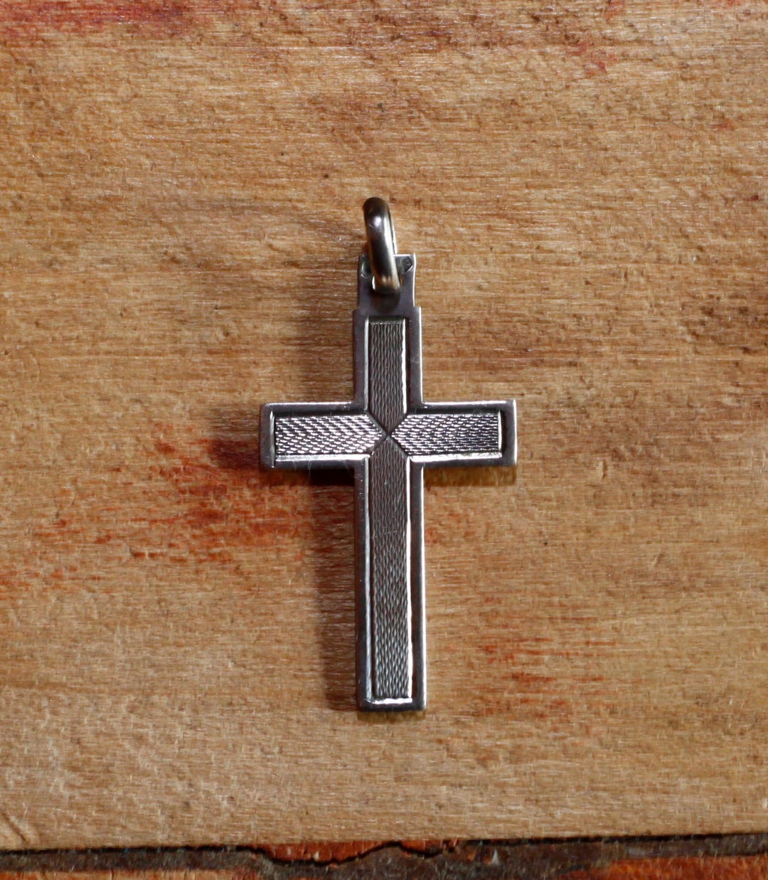 Vintage French Silver 800 Hallmark Cross Pendant - Christian Cross ...