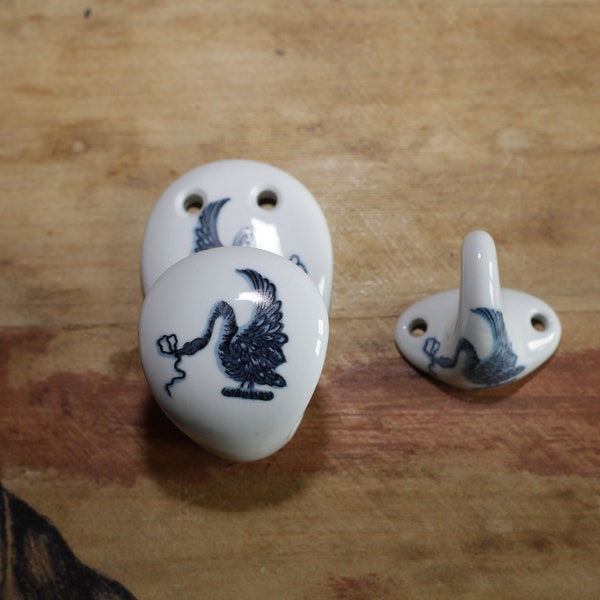 Porcelain Vintage Hooks - Etsy
