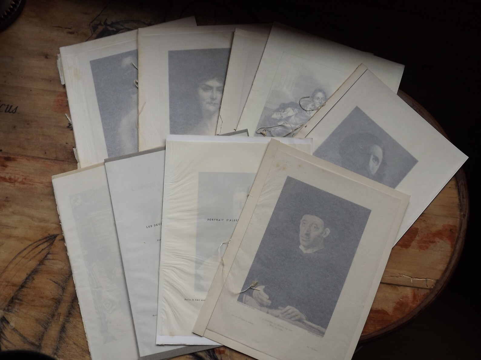 Antique Set of 9 Lithographs From French 1910s to 1930s L'illustration ...
