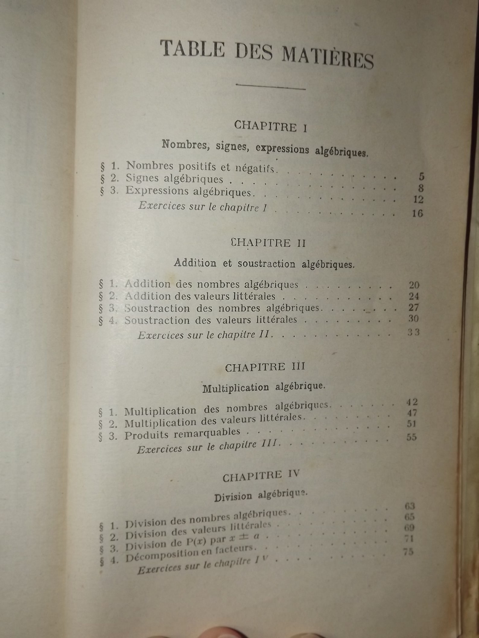 Vintage French Algebra and Trigonometry Book 1950 Math - Etsy