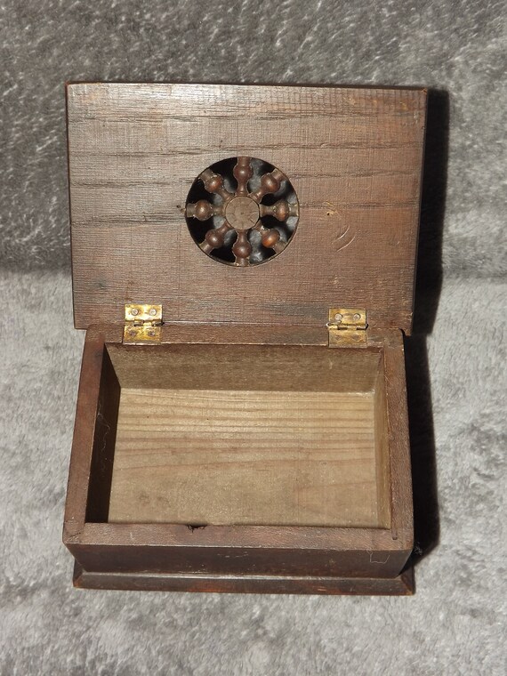Vintage Set of 2 French Wooden Boxes - Brittany Breïz… - Gem
