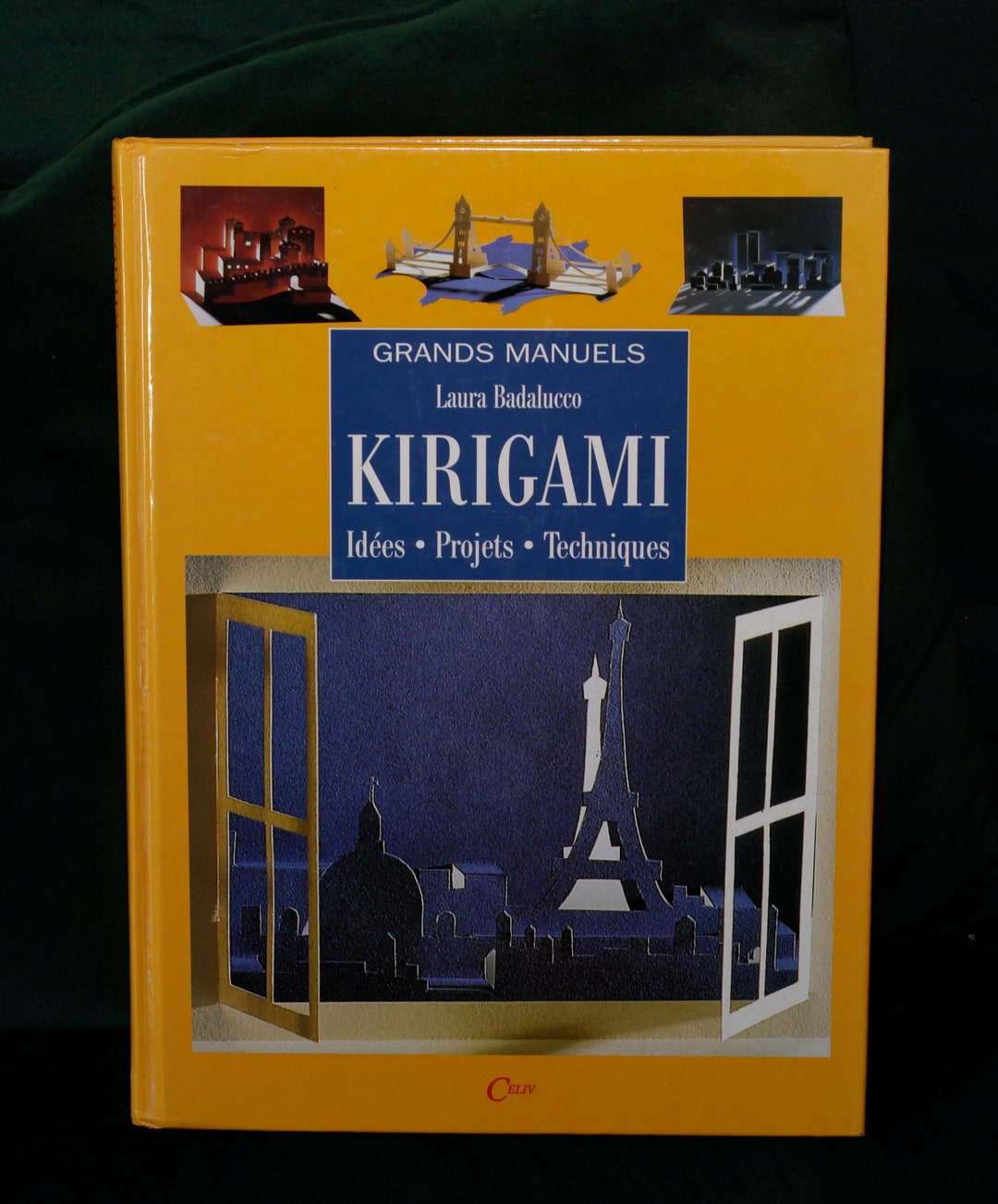 Vintage Book Kirigami in French Language - Card Making Technic Models ...