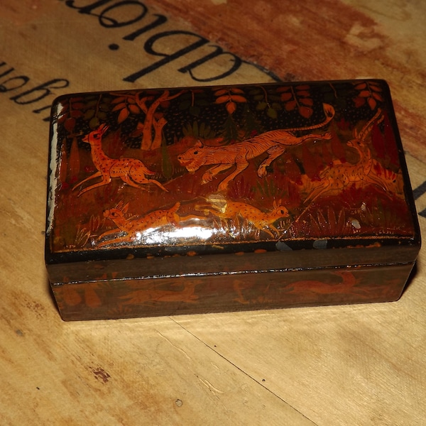 Kashmir Lacquer Box - Etsy