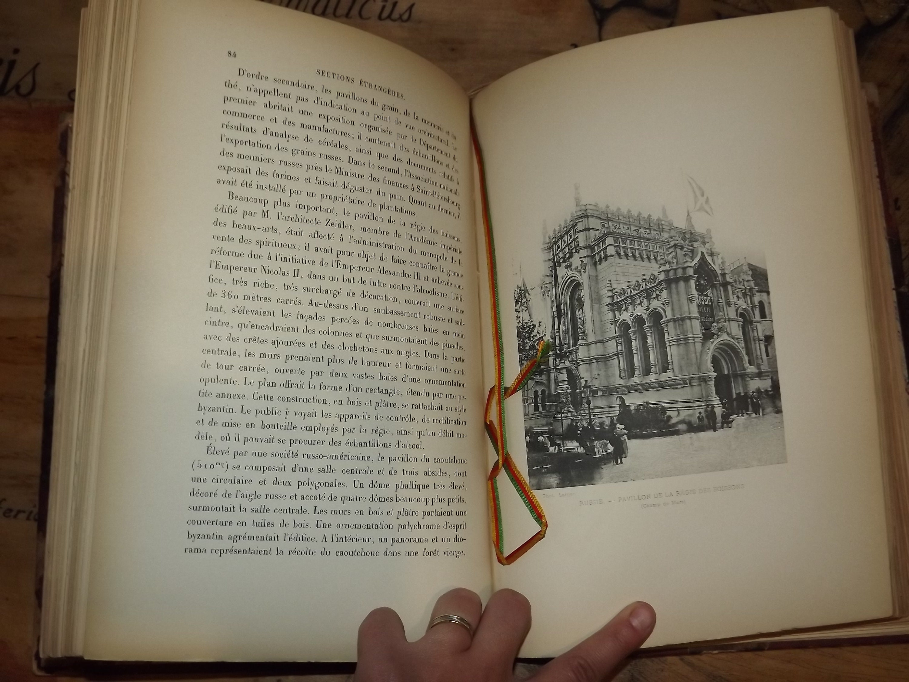 Rare Antique French Book 1900 Paris Great World Exhibition - Rapport ...