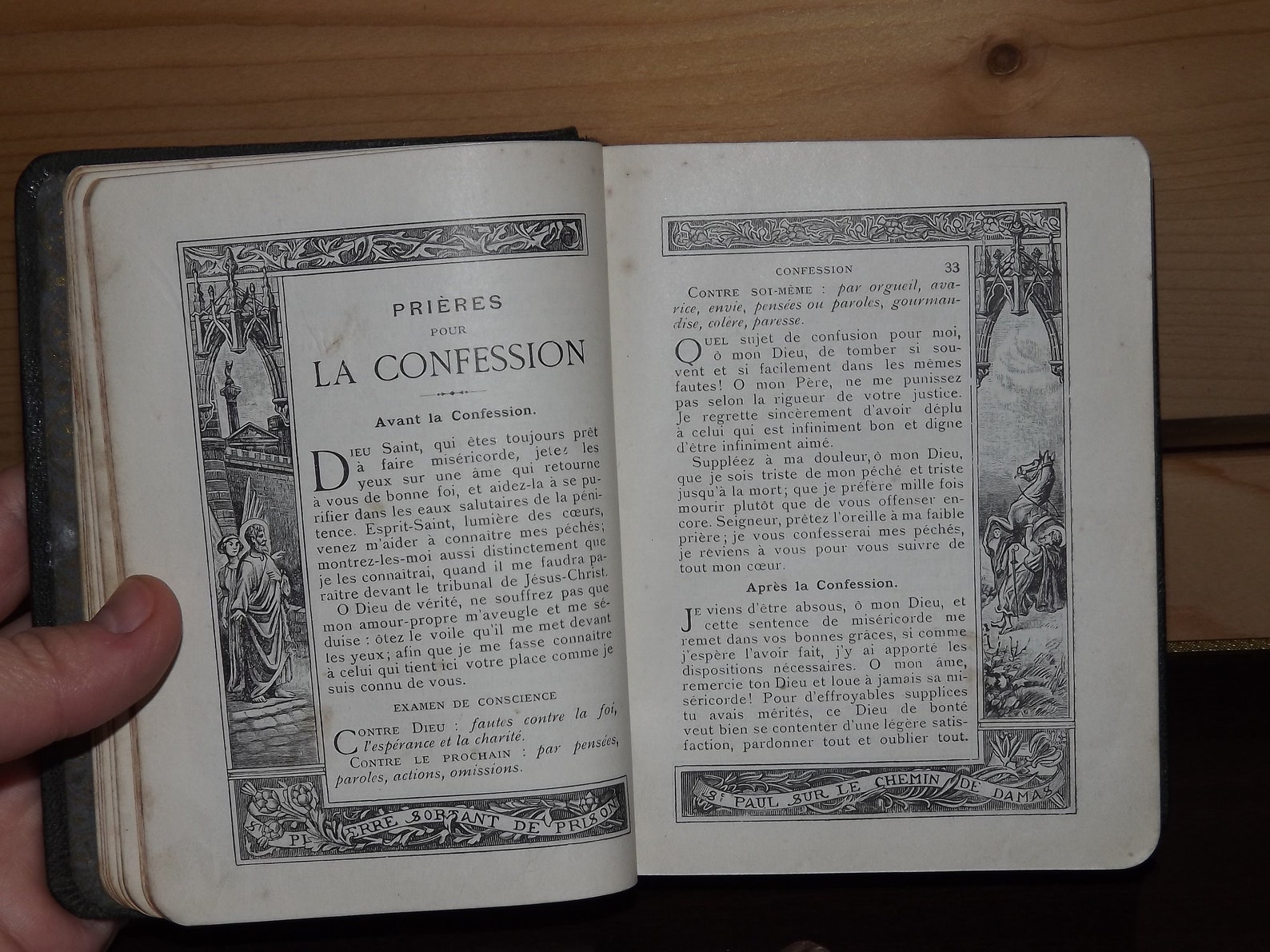 Antique Set of 2 French Christian Missal - Pocket Missal 1901 L ...