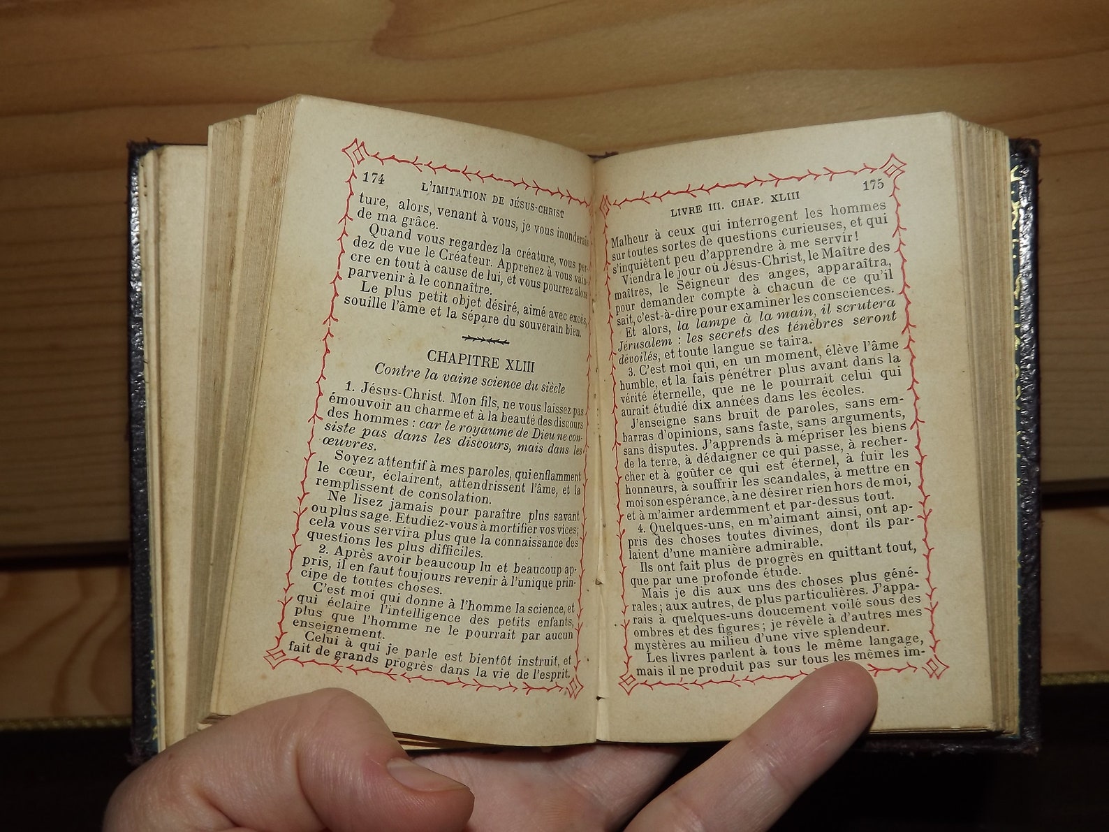 Antique Set of 2 French Christian Missal - Pocket Missal 1901 L ...