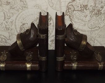 Medieval Bookends - Etsy