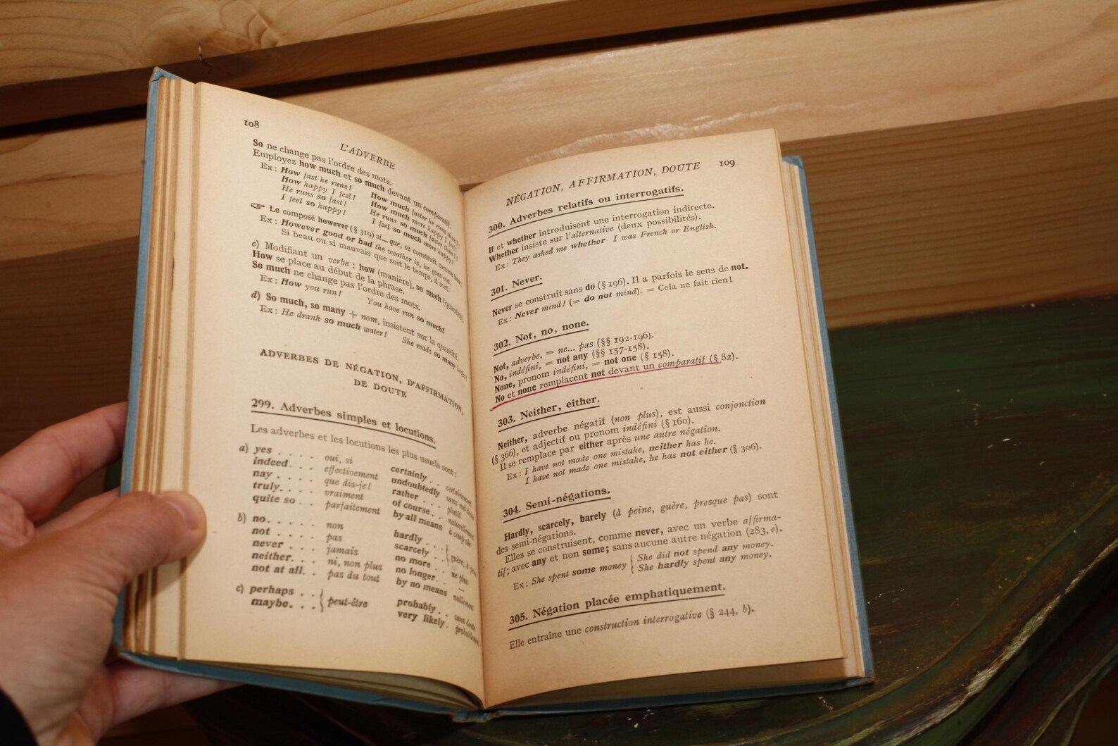 Vintage French Book to Learn English Grammaire De L'anglais Vivant 1942 ...