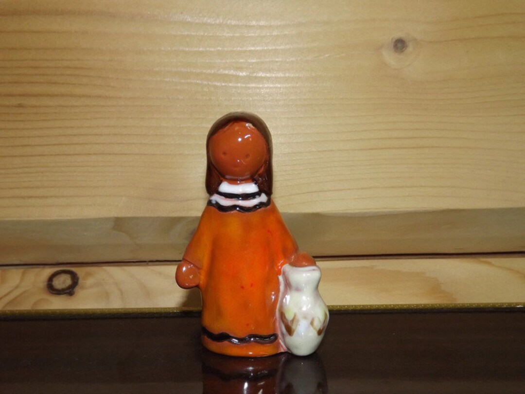 Vintage French Santon Handmade Pottery Figurine - Collectible South of ...