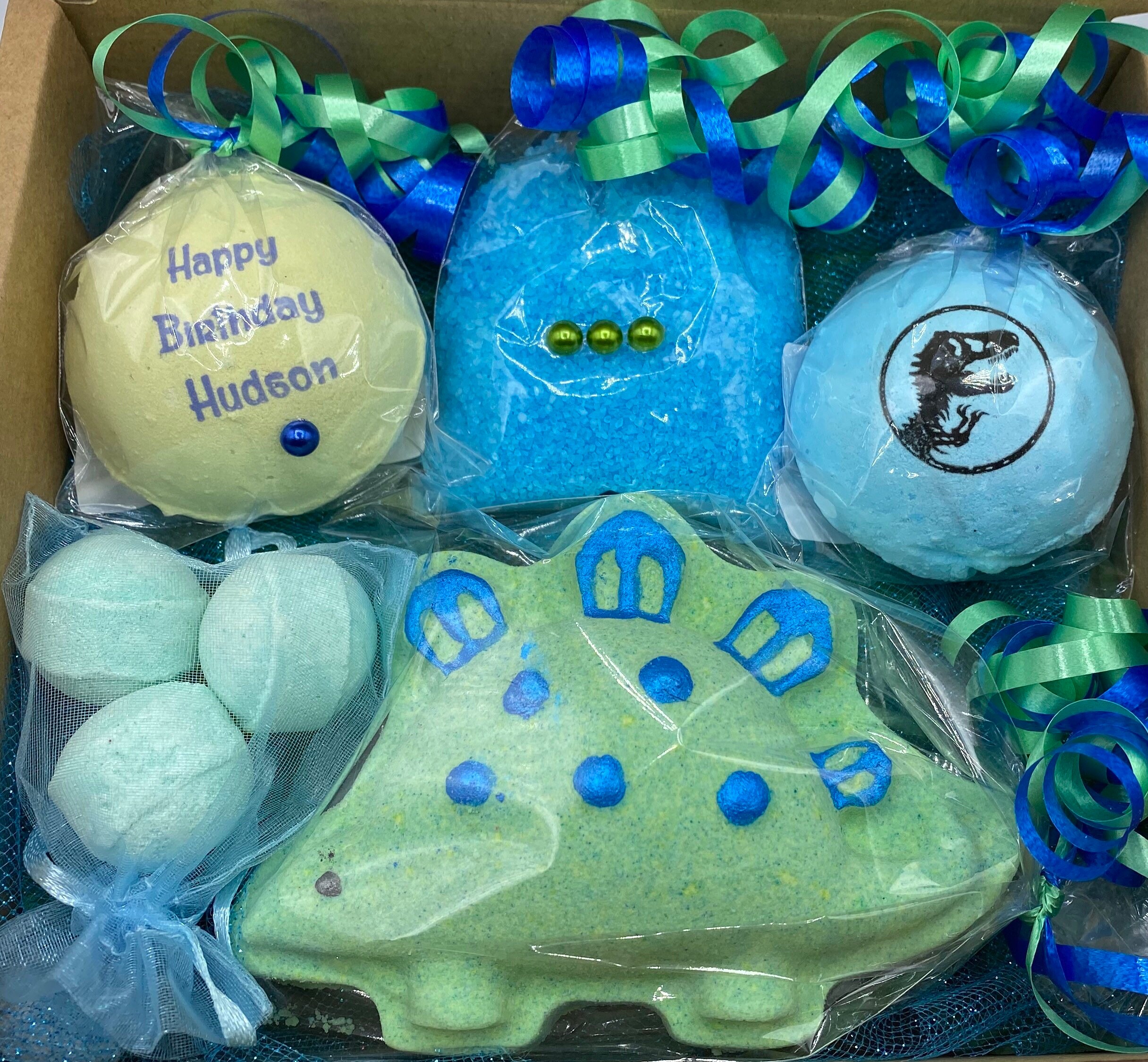 Dinosaur Bath Bomb Gift Set - Etsy UK