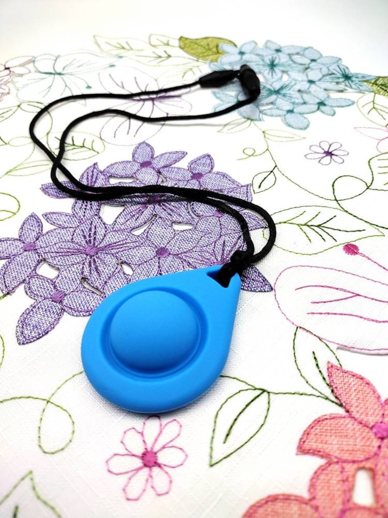 Chewelry Popper Stim Toy Fidget Necklace Adult Chewelry - Etsy