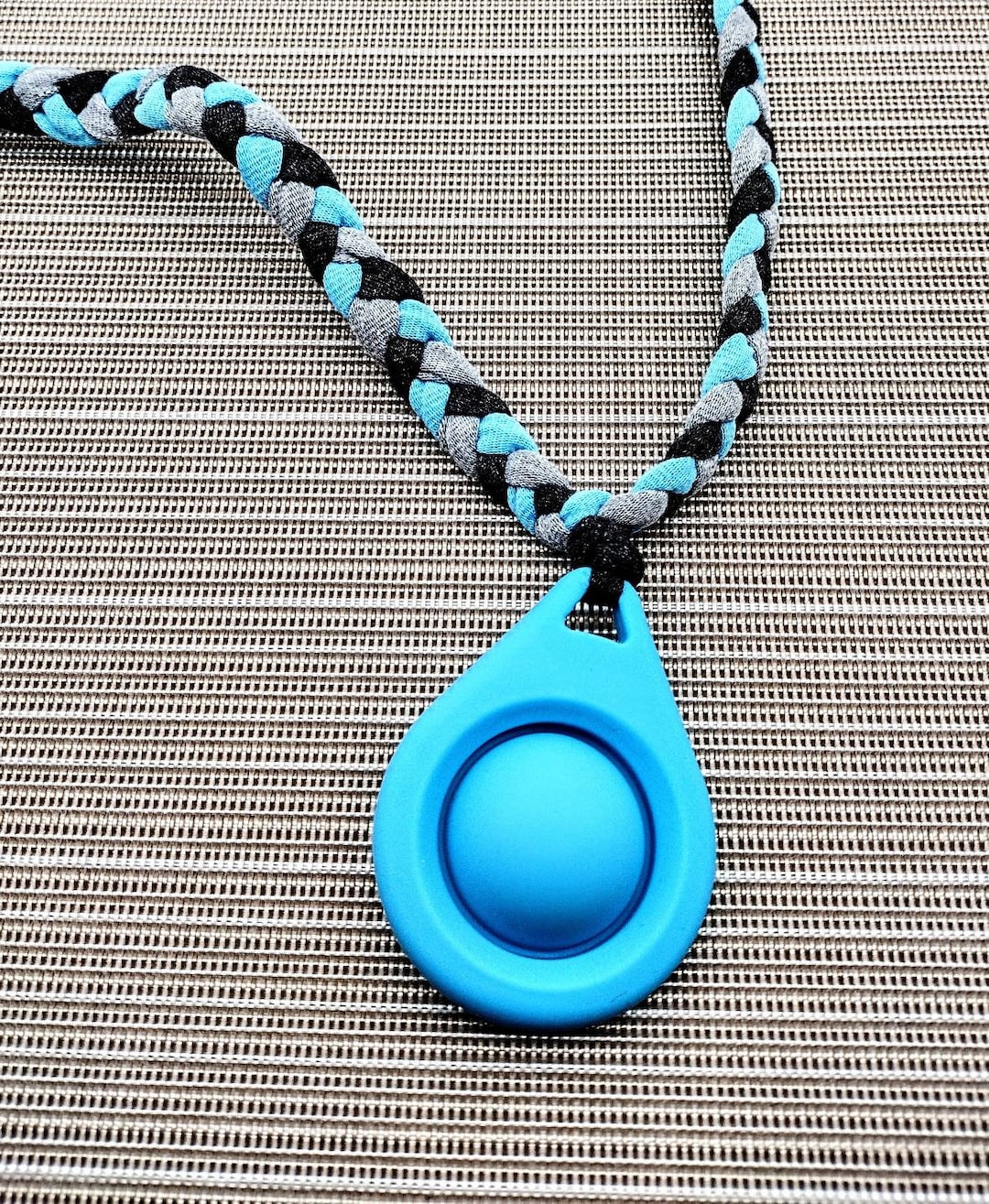 T-shirt Necklace, Stim Toy, Adult Chewelry, Fidget Necklace, Sensory ...