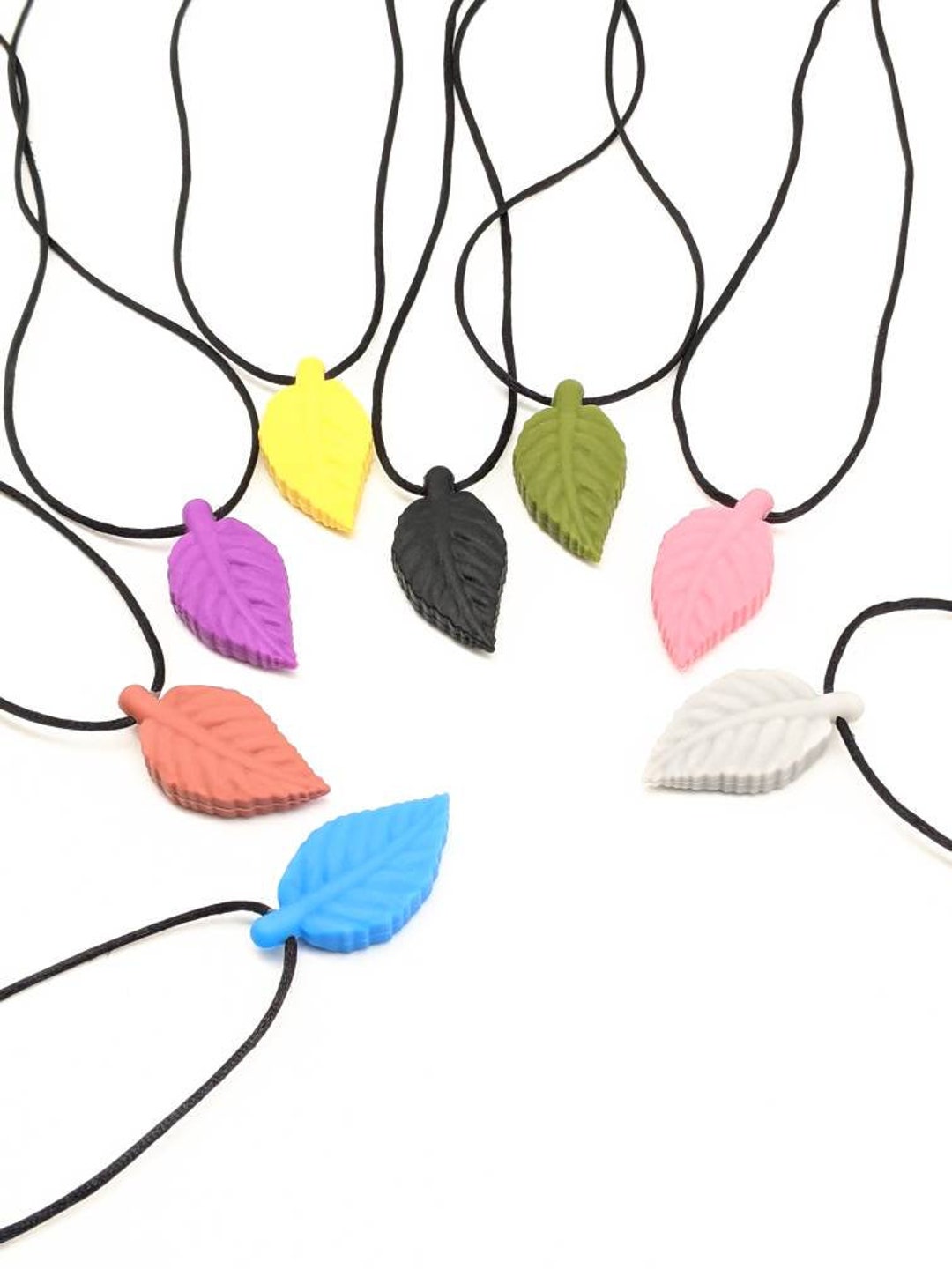 Chewelry, Leaf, Sensory, Stim, Fidget, Autism, Fidget Necklace, Stim ...