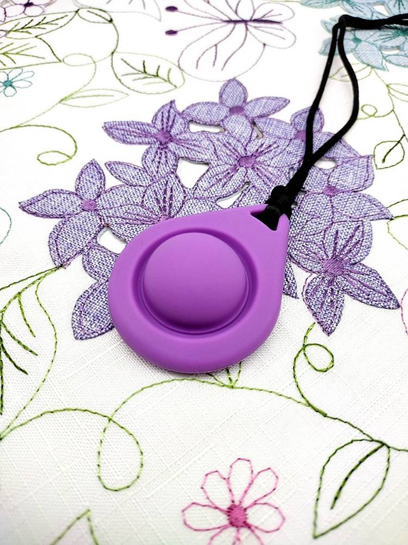 Chewelry Popper Stim Toy Fidget Necklace Adult Chewelry - Etsy