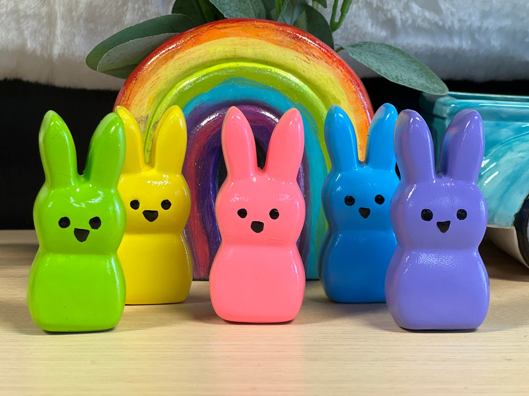 Painted Ceramic Peeps Peep - Etsy