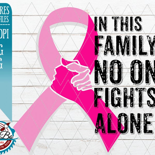No One Fights Alone Svg - Etsy