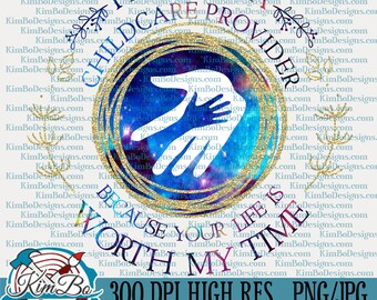 Childcare Provider Svg - Etsy