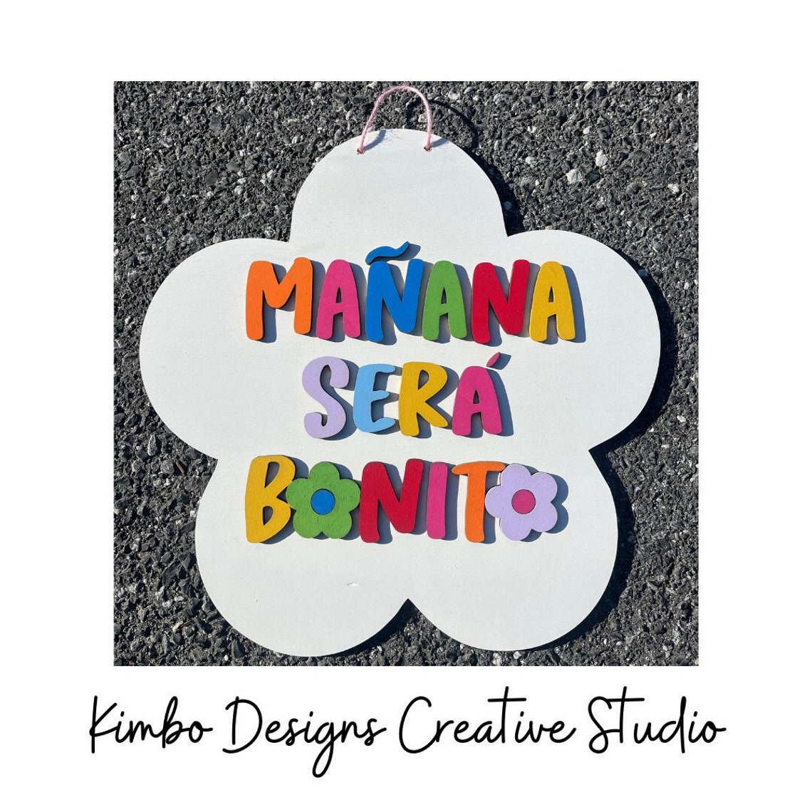 Karol G "manana Sera Bonito" Themed Wood Door Sign DIY Kit or Completed ...