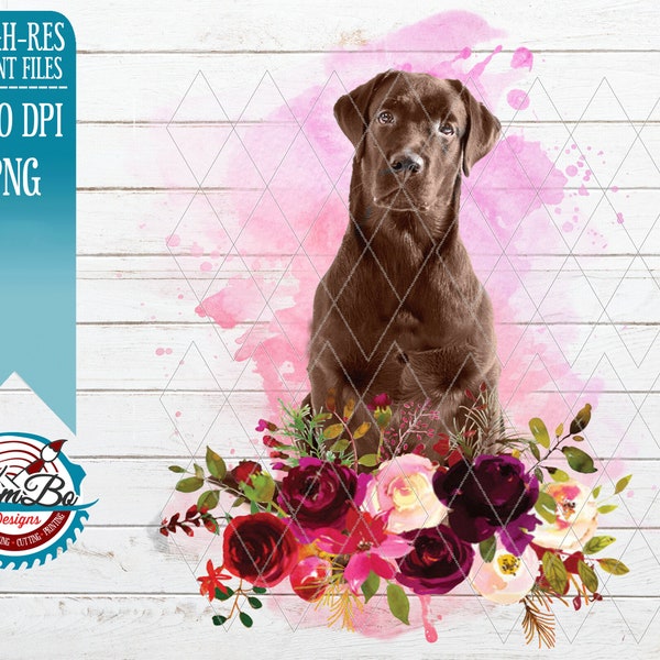 Chocolate Lab Silhouette - Etsy