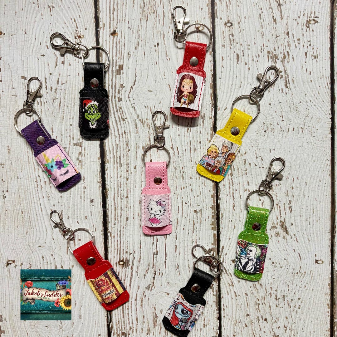 Choose From 8 Different Pen Fobs on Lobster Clasp Key Rings - Etsy