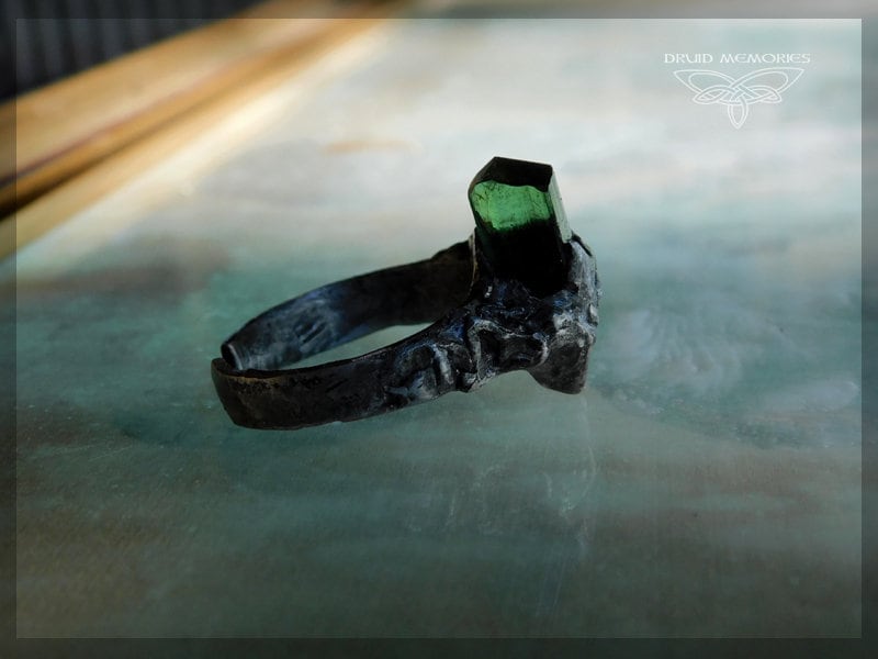 Tourmaline Ring sirius Great Energetic Ring - Etsy