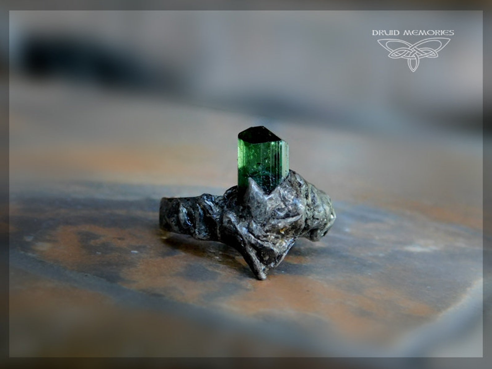 Tourmaline Ring sirius Great Energetic Ring - Etsy