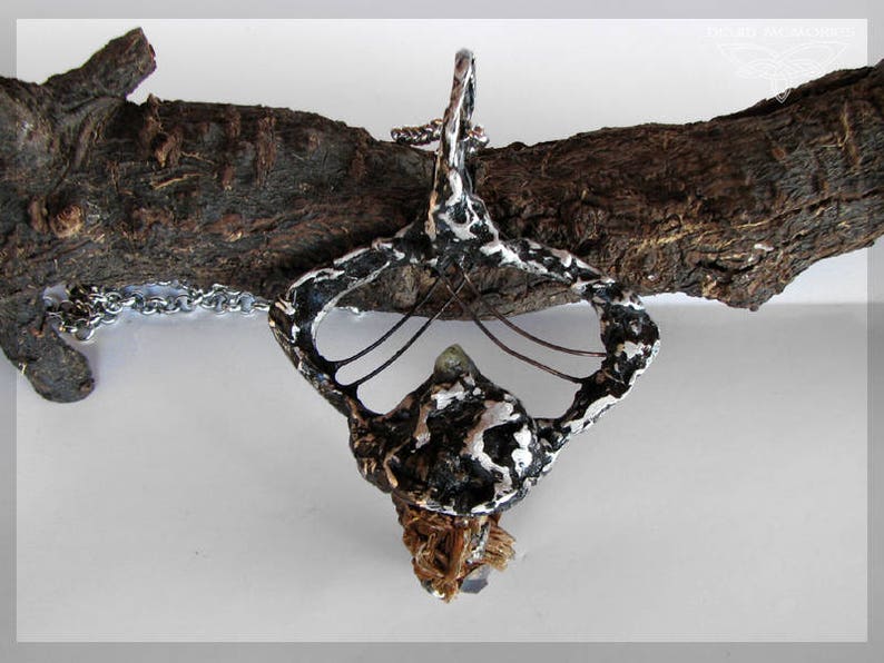 Goethite Pendant "dwarf Elise" - Druid Pendant, Druid Jewelry, Druid ...