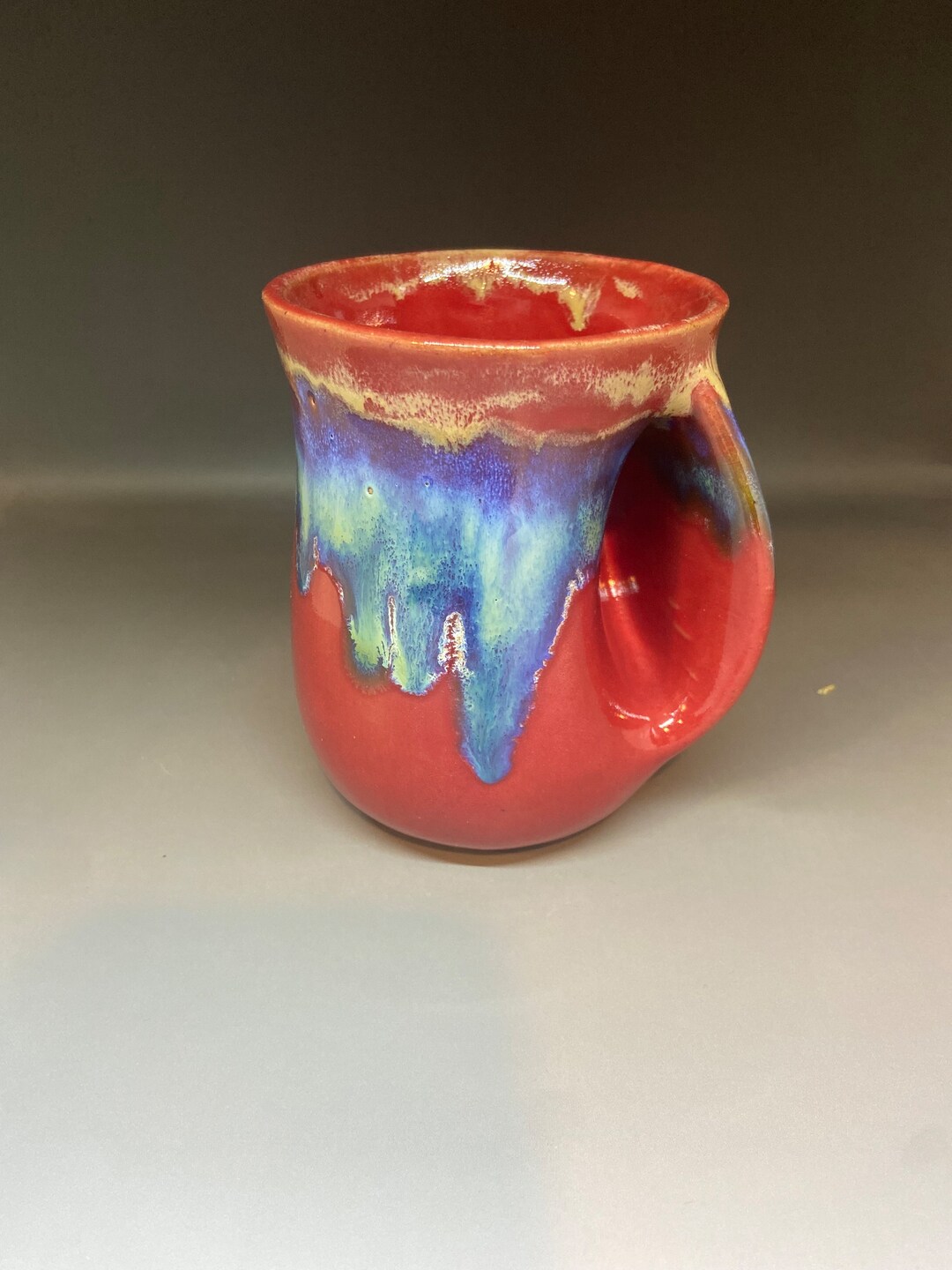 Handwarmer Mug.ceramic.hug Mug.pocket.hand Warmer.gift.coffee.tea ...