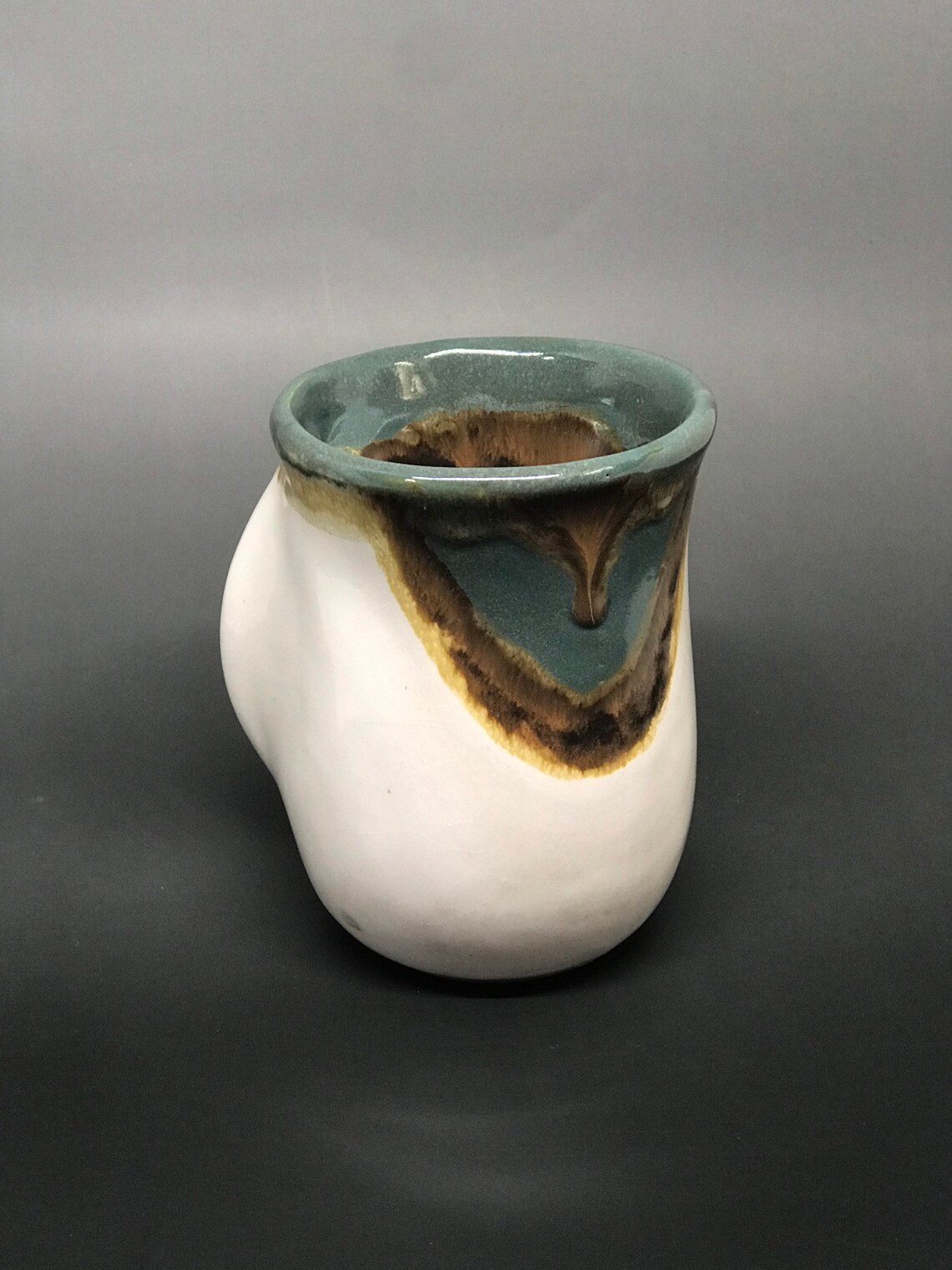 Handwarmer mug.Ceramic.Hug Mug.Pocket.Hand | Etsy