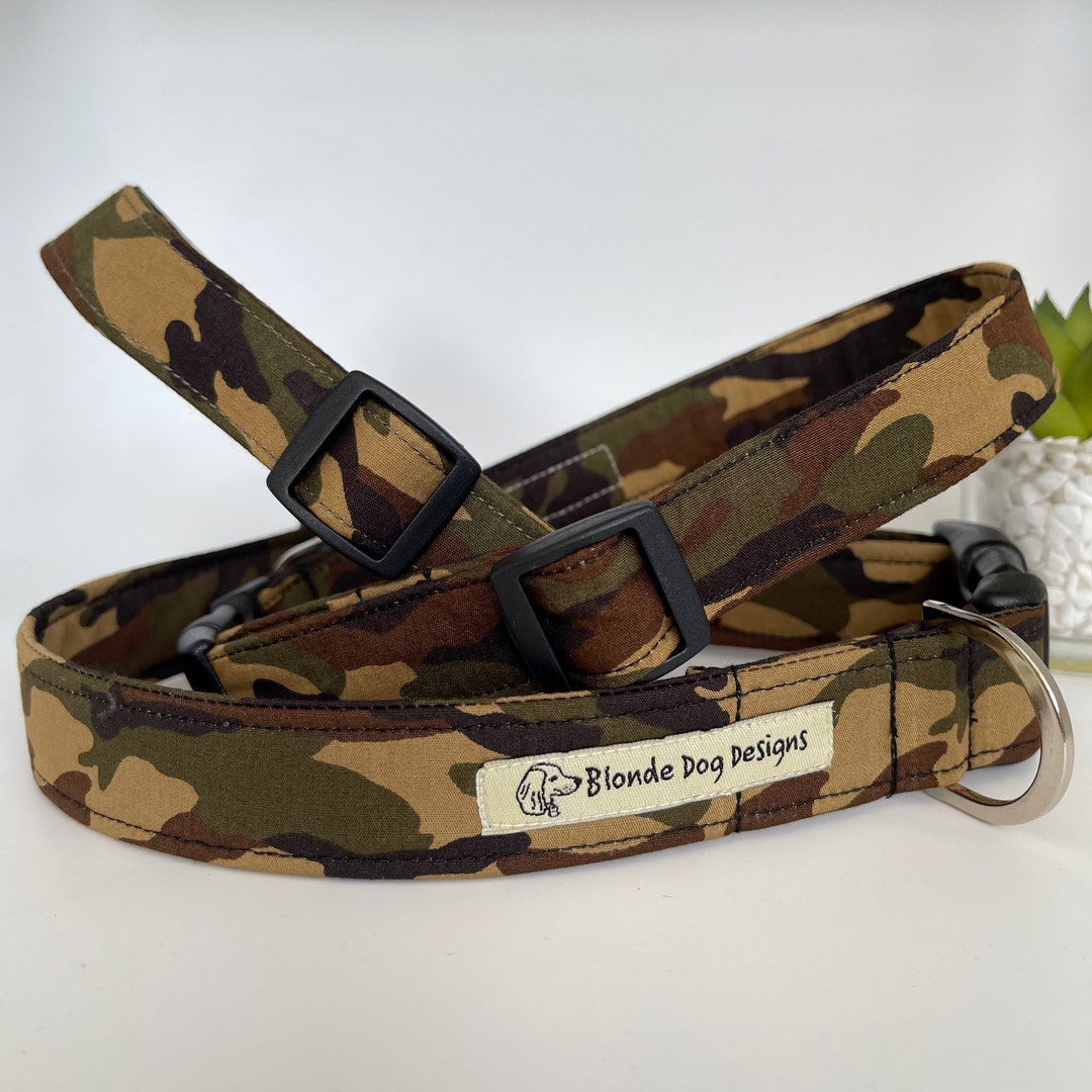 Camouflage Dog Collar Canine Camo Camo Collar - Etsy