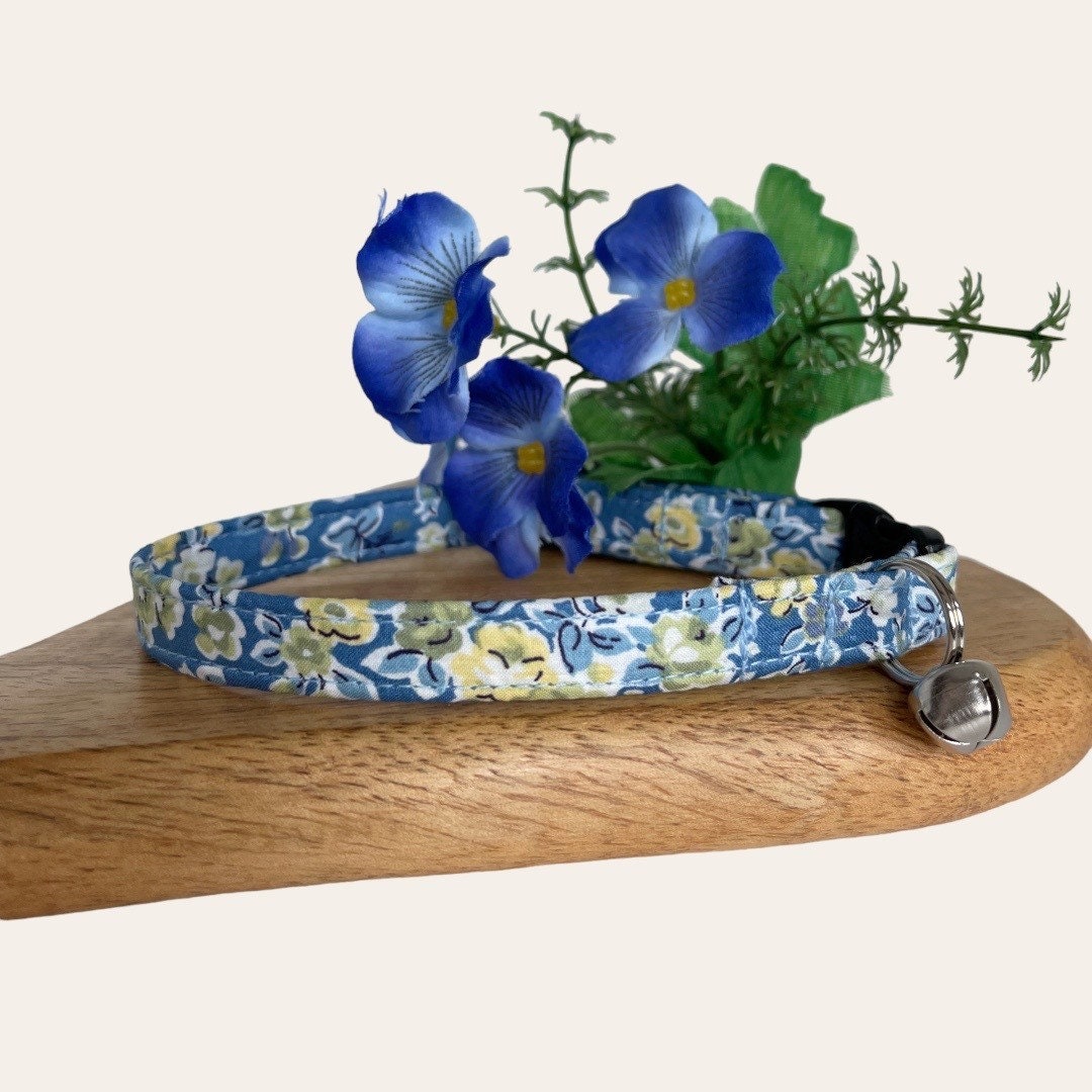 Liberty Cat Collar, Freya Isabella, Floral Cat Collar - Etsy