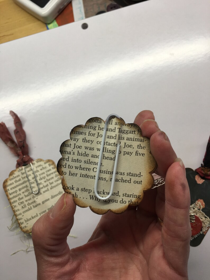 Altered Paper Clips Journal Acessories Planner Junk - Etsy