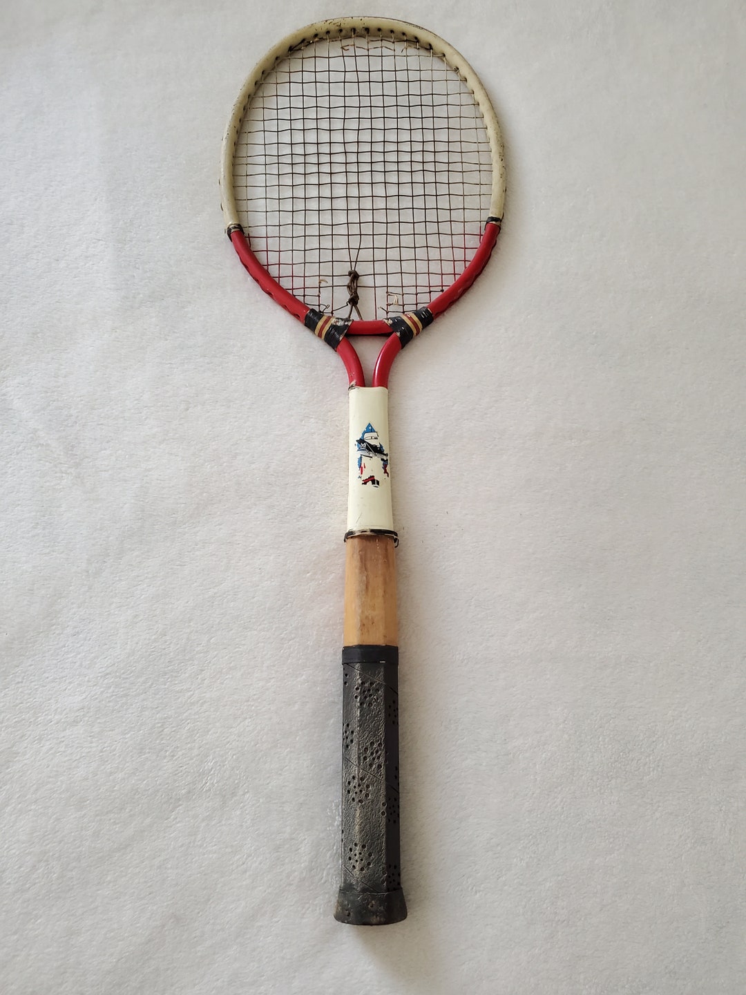 Antique Wooden Steel Tennis Racquet/racket Dayton Vintage Collectible ...