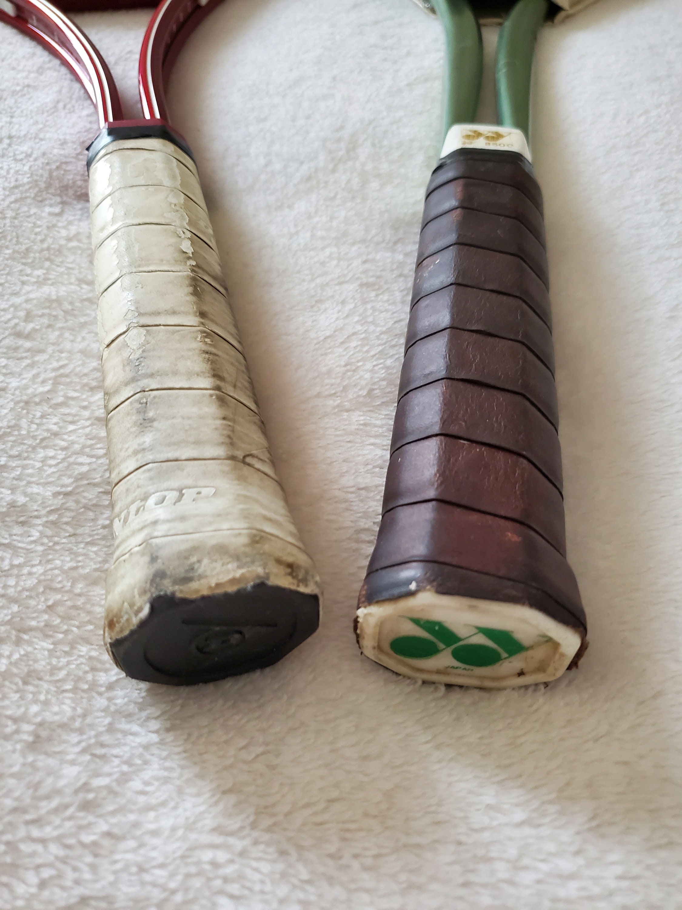 Vintage Tennis Rackets/racquets Dunlop Yonex YY 8500 With Cover Set of ...