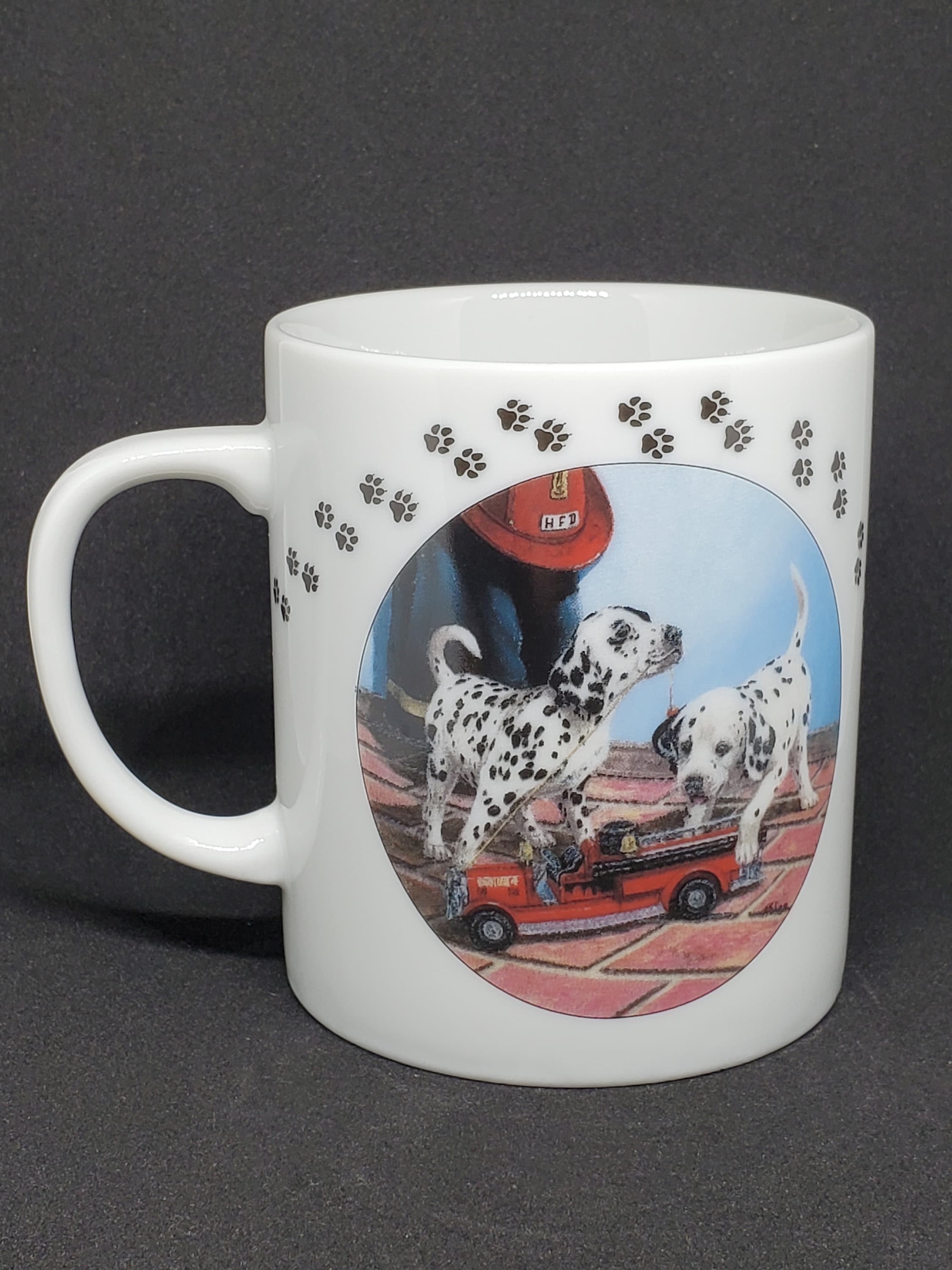 Princeton Gallery All Fired up Darling Dalmatian Mug Collection Fine ...