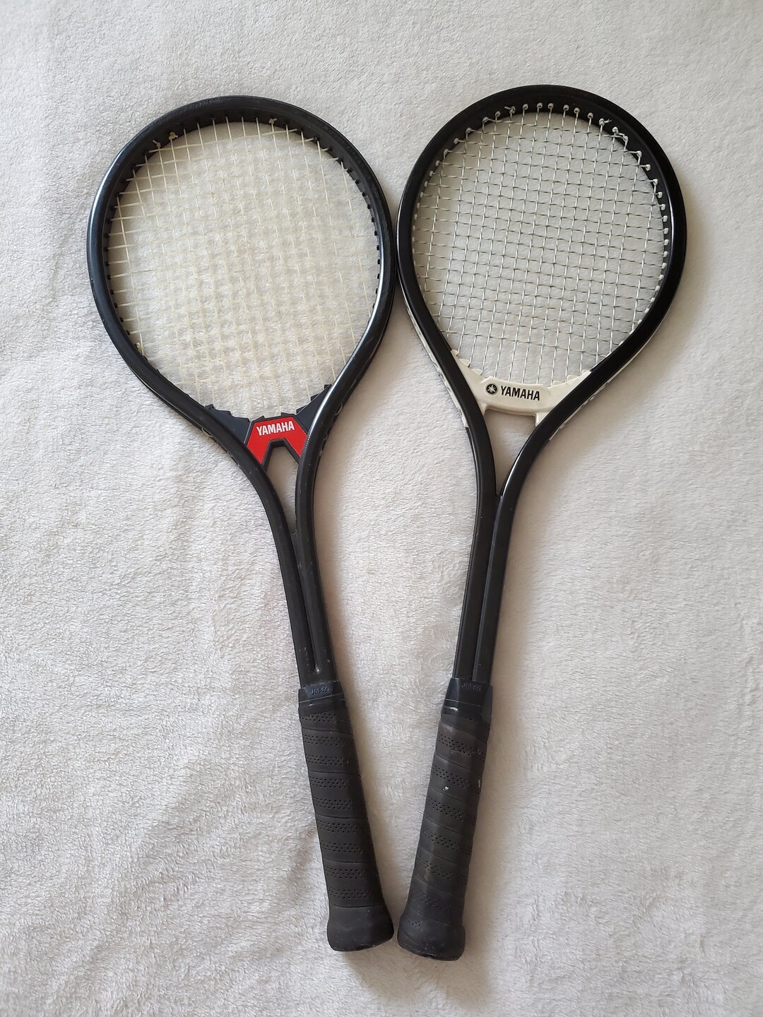 Vintage Tennis Rackets/racquets Yamaha Fiberglass YFG 30 YFG 20 Set of ...