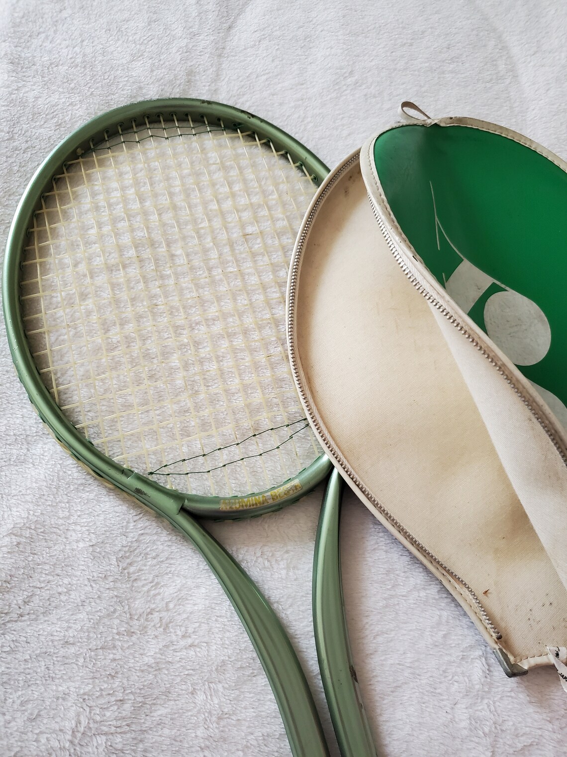 Vintage Tennis Rackets/racquets Dunlop Yonex YY 8500 With Cover Set of ...