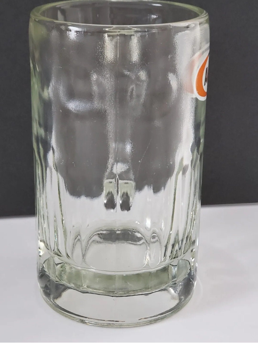 Vintage A&W Clear Glass Root Beer Mug Thick Heavy Glass - Etsy