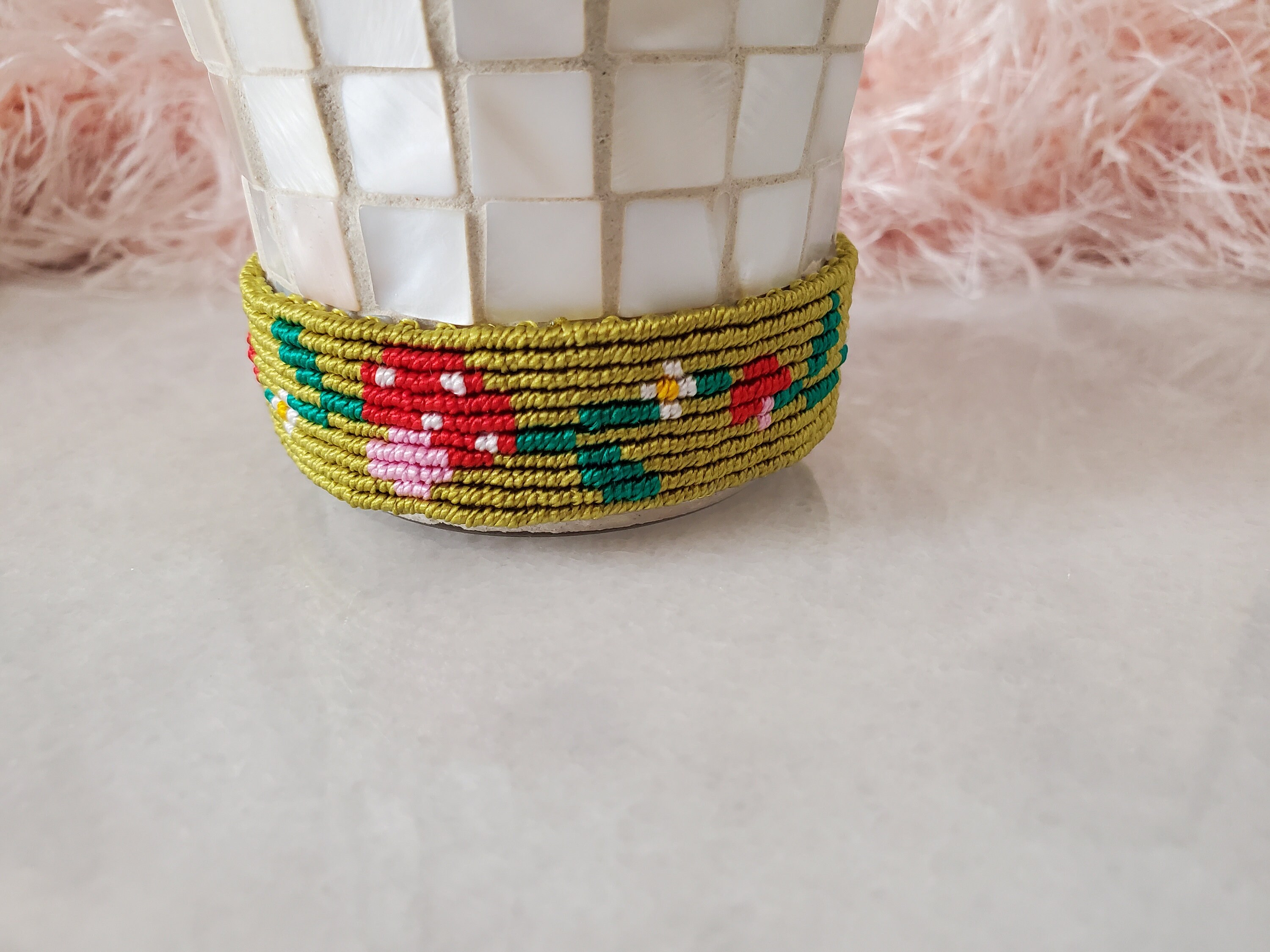 Friendship Bracelets Macrame Alpha Patterns Lady Bug Mushroom Bees ...